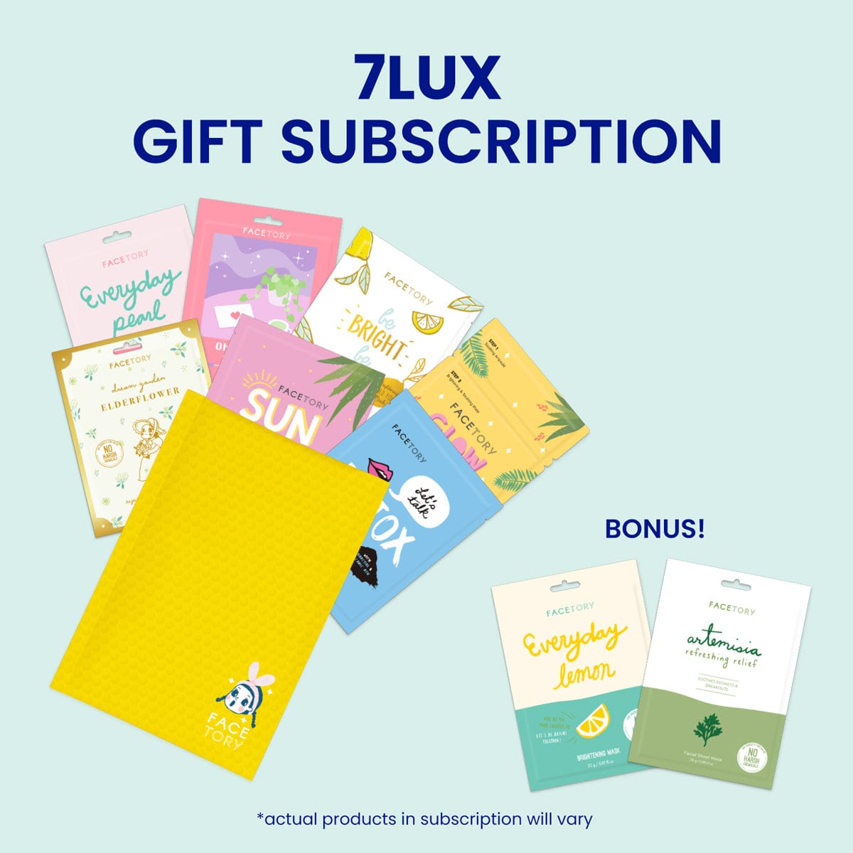 7 Lux Gift Subscription- 12 Months (Value $420)